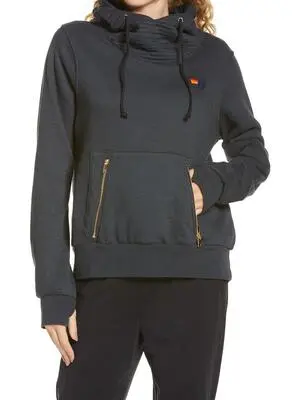 Aviator Nation Ninja Hoodie - Charcoal