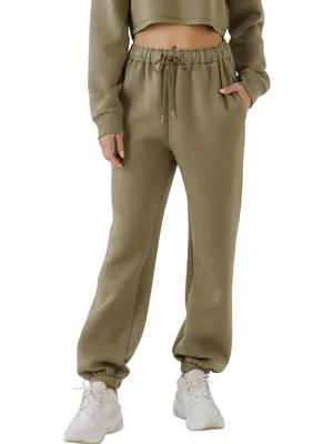 GREY LAB Grey Lab Drawstring Joggers Olive