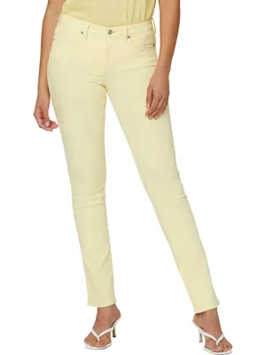 NYDJ NYDJ Sheri Slim Jeans Yellow Daisy