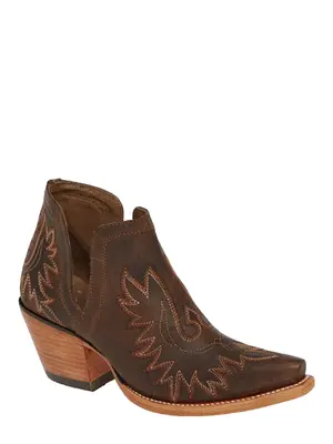 Ariat Ariat Dixon Bootie Weather Brown Leather