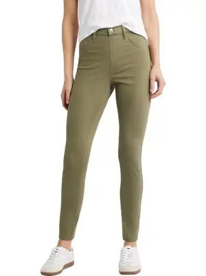Hue Ultrasoft Denim Leggings - Burnt Olive