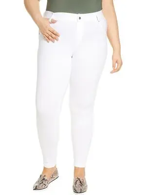 Hue Ultrasoft Denim Leggings - White