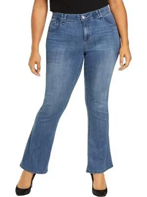 Wit & Wisdom Bootcut Jeans - Bl-blue