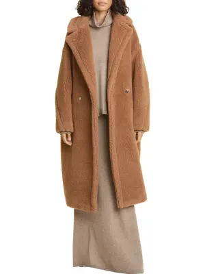 Max Mara Max Mara Teddy Bear Icon Coat Camel/ Camel