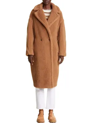 Max Mara Teddy Bear Icon Coat - Camel