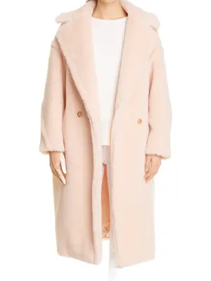 Max Mara Max Mara Teddy Bear Icon Coat Rosa