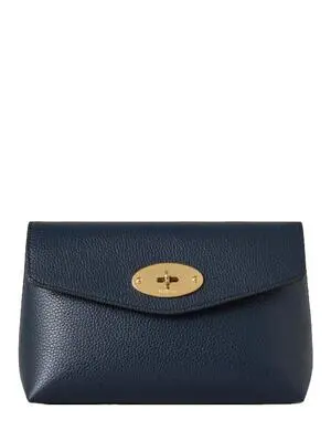 Mulberry Mulberry Darley Leather Cosmetics Pouch Night Sky
