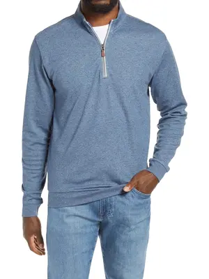 Johnnie-o Johnnie-O Sully Quarter Zip Pullover Adrift