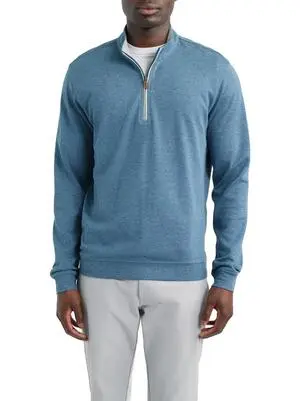 Johnnie-o Sully Quarter Zip Pullover - Bayou