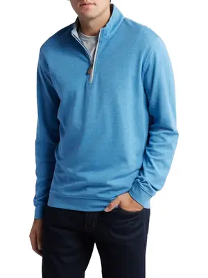 Johnnie-o Johnnie-O Sully Quarter Zip Pullover Bombay
