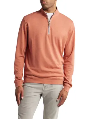 Johnnie-o Johnnie-O Sully Quarter Zip Pullover Creole