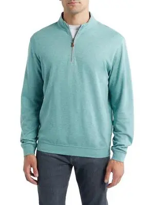 Johnnie-o Johnnie-O Sully Quarter Zip Pullover Fountain