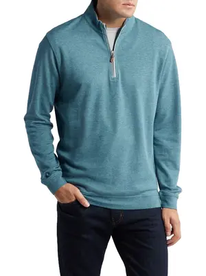 Johnnie-o Johnnie-O Sully Quarter Zip Pullover Mackerel
