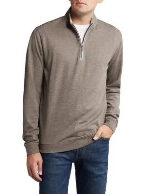 Johnnie-o Johnnie-O Sully Quarter Zip Pullover Maple