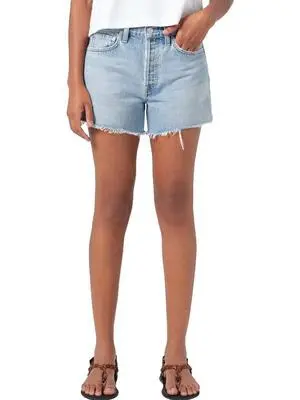 AGOLDE AGOLDE Parker Long Denim Shorts Replica