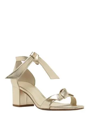 ALEXANDRE BIRMAN Clarita Block Heel Sandal - Golden