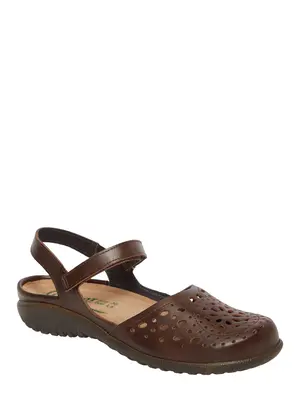 Naot Naot Arataki Mary Jane Pecan Brown Leather