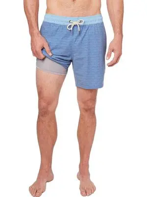 FAIR HARBOR Fair Harbor The Bayberry Swim Trunks Blue Waves