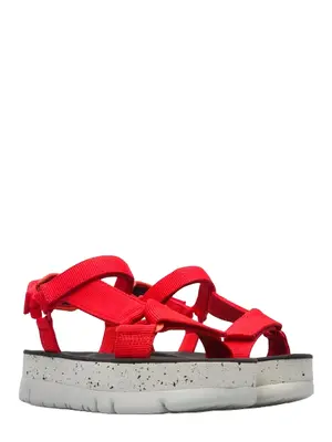 Camper Camper Oruga Up Sandal Bright Red