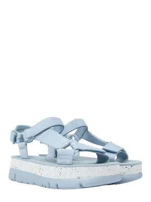 Camper Camper Oruga Up Sandal Lt/ Pastel Blue