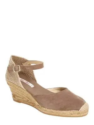 TONI PONS Toni Pons Lloret-5 Espadrille Wedge Sandal Taupe