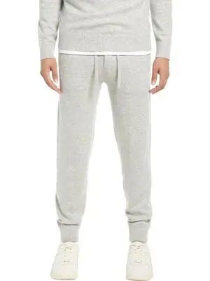Vince Cashmere & Wool Sweatpants - Light Heather Grey