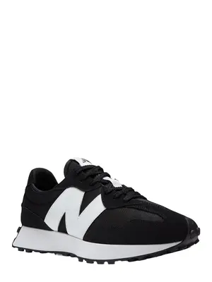 NEW BALANCE 327 Sneaker Black/ Black/ White