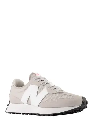 NEW BALANCE 327 Sneaker Rain Cloud/ White