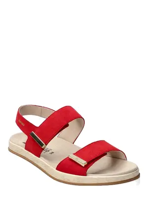 Mephisto MEPHISTO Dominica Platform Sandals Scarlet