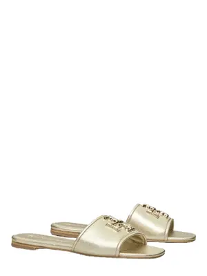 Tory Burch Tory Burch Eleanor Slide Sandal Spark Gold / Spark Gold