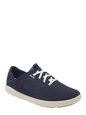 Olukai Moku Pa'e Sneakers - Trench Blue/off White