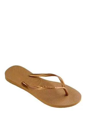 Havaianas Havaianas Slim Flip Flop Bronze