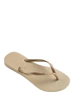 Havaianas Havaianas Slim Flip Flop Light Golden