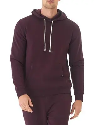 THREADS 4 THOUGHT Fleece Pullover Hoodie - Ultra Maroon