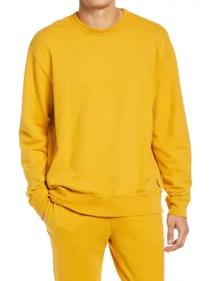 Ag AG Arc Crewneck Sweatshirt Modern Copper