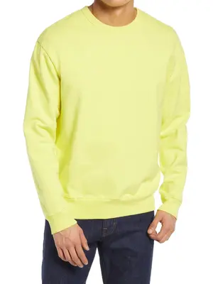 Ag AG Arc Crewneck Sweatshirt Sun Dial