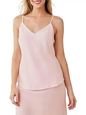 Bella Dahl Frayed Edge Camisole - White/black/pink/olive