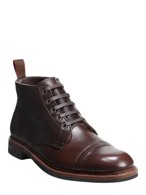 Allen Edmonds Allen Edmonds Patton Leather Cap-Toe Boots Brown Leather