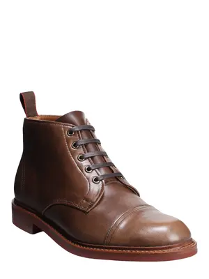 Allen Edmonds Allen Edmonds Patton Leather Cap-Toe Boots Natural Leather