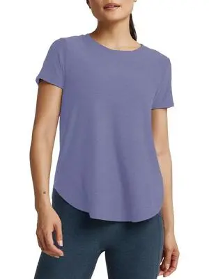 Beyond Yoga Beyond Yoga Short-Sleeve T-Shirt Periwinkle Cloud Heather