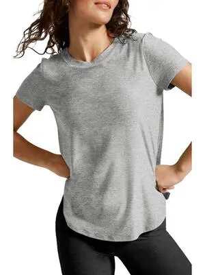 Beyond Yoga Short-sleeve T-shirt - Silver Mist