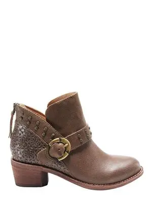 HALSA FOOTWEAR Melania Bootie - Taupe Leather