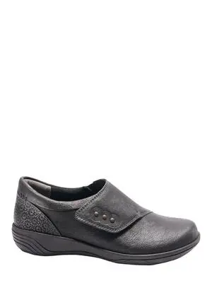 HALSA FOOTWEAR Anna Clog - Black Leather