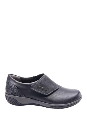 HALSA FOOTWEAR Hälsa Footwear Anna Clog Navy Leather