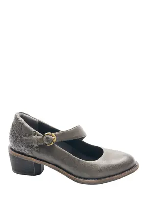 HALSA FOOTWEAR Hälsa Footwear Mia Mary Jane Pump Dk.grey
