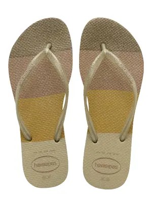 Havaianas Havaianas Slim Palette Flip Flop Sand Grey
