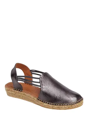 TONI PONS Toni Pons Noelia Espadrille Slingback Lead Leather