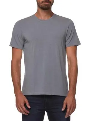 Paige Cash Stretch Crewneck T-shirt - Dawn Grey