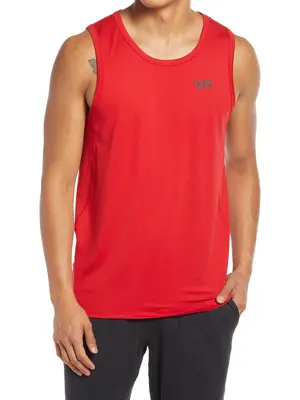 Rvca RVCA Sport Vent Tank Cherry