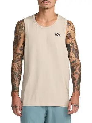 Rvca RVCA Sport Vent Tank Light Khaki
